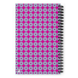 Spiral Notebook, Pink Spiral Notebook, Dot Journal, Dot Grid Spiral ...