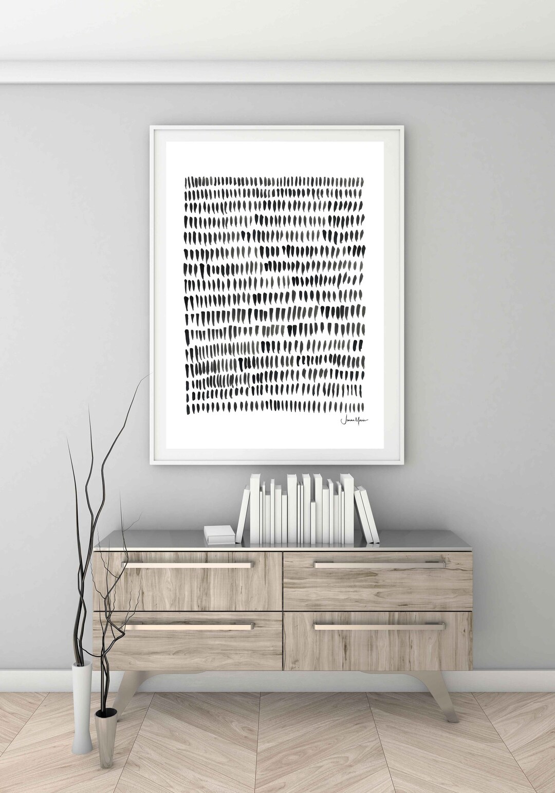 Die Reise, Maximalist Wandkunst, adrette Wandkunst, adrette Ästhetik ...