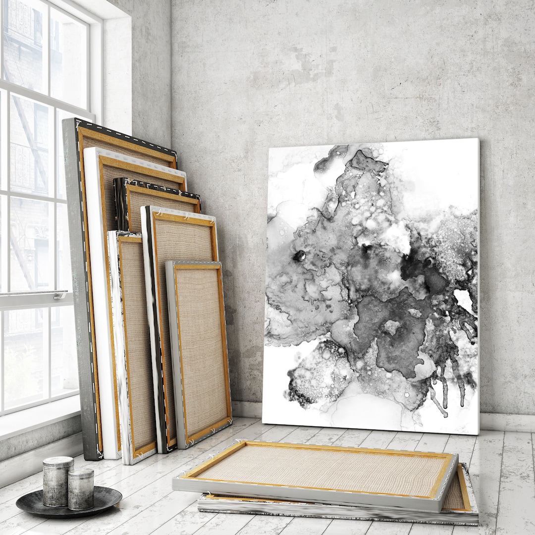 Printable Art, Abstract Printable, Black and White Printable Art ...