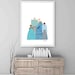 Printable Wall Art, Biracial Family, Diverse Family Portrait, Family ...