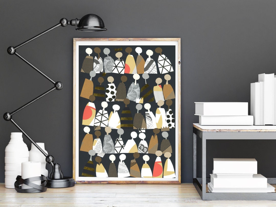Art on Etsy Commercial, People of Color, Printable, Multiculture ...
