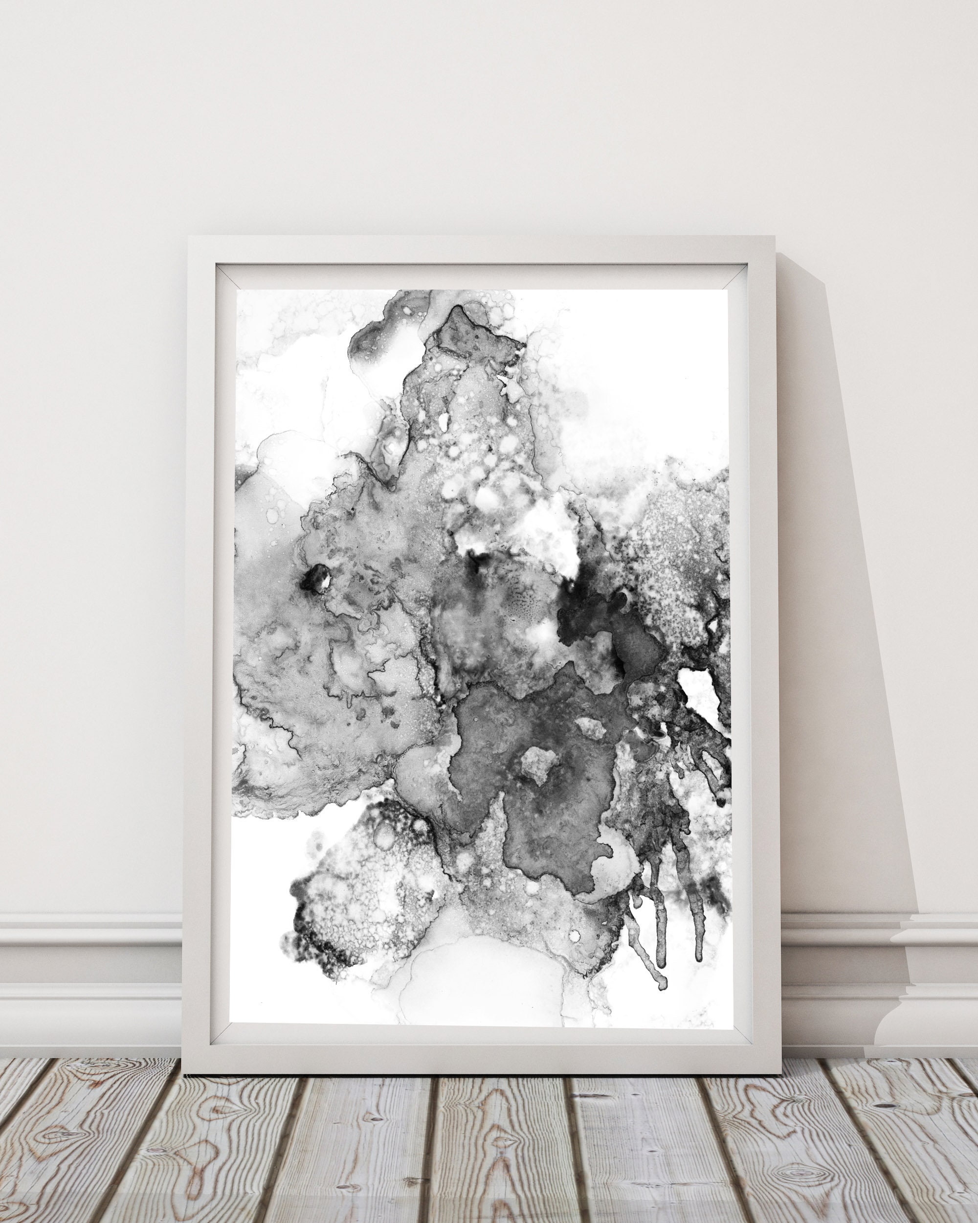 Printable Art, Abstract Printable, Black and White Printable Art ...