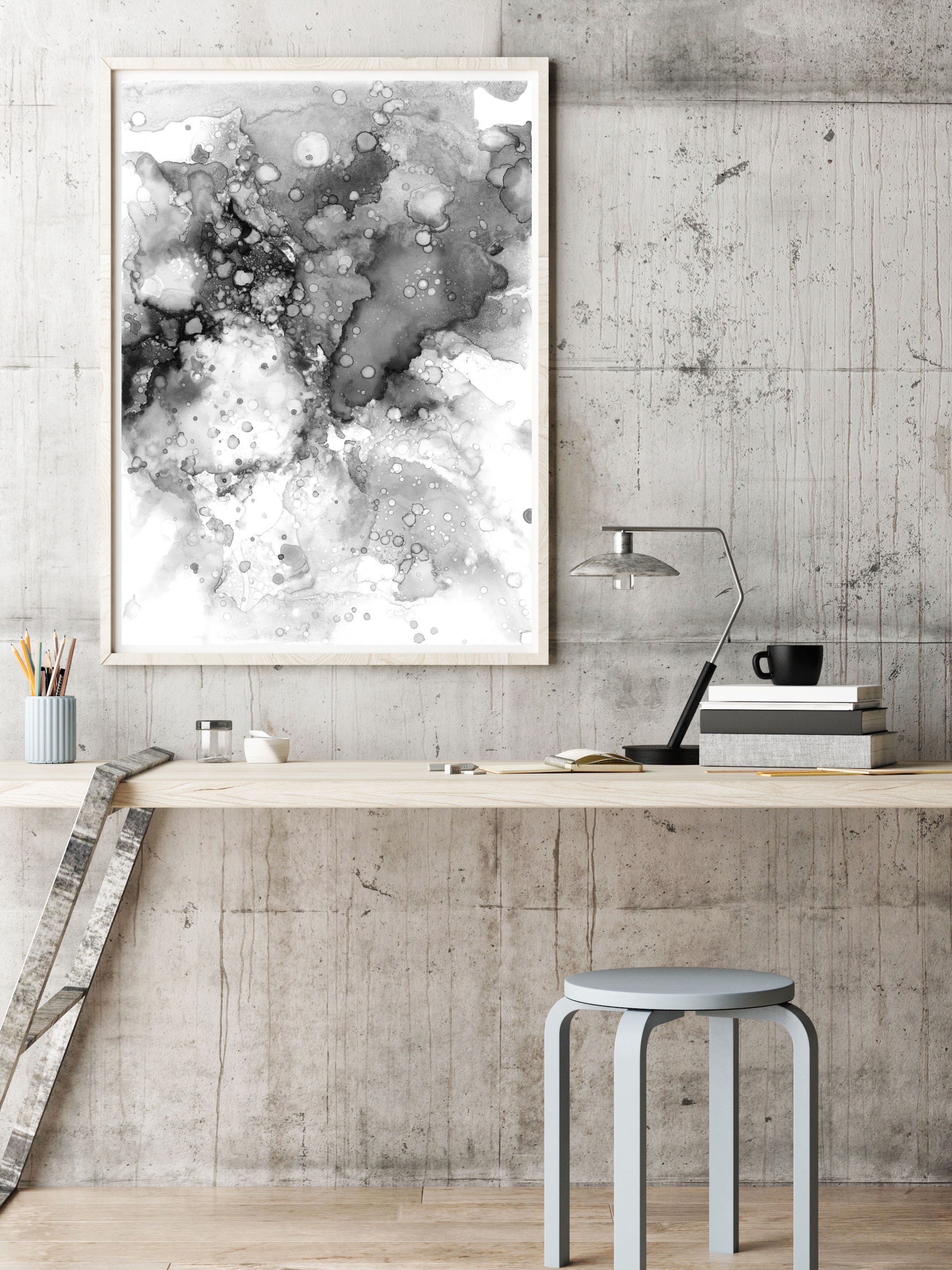Black White Prints, Downloadable Prints, Printable Art, Abstract ...