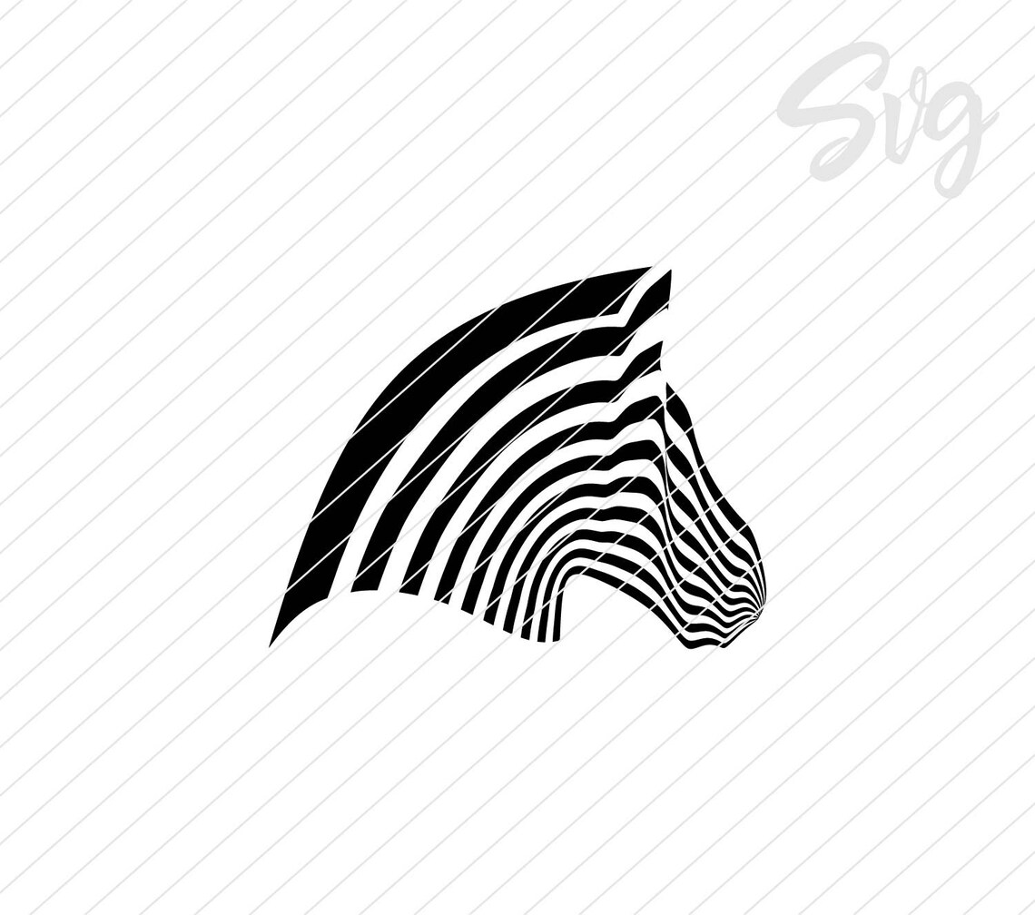 Zebra Svg and Png File | Etsy