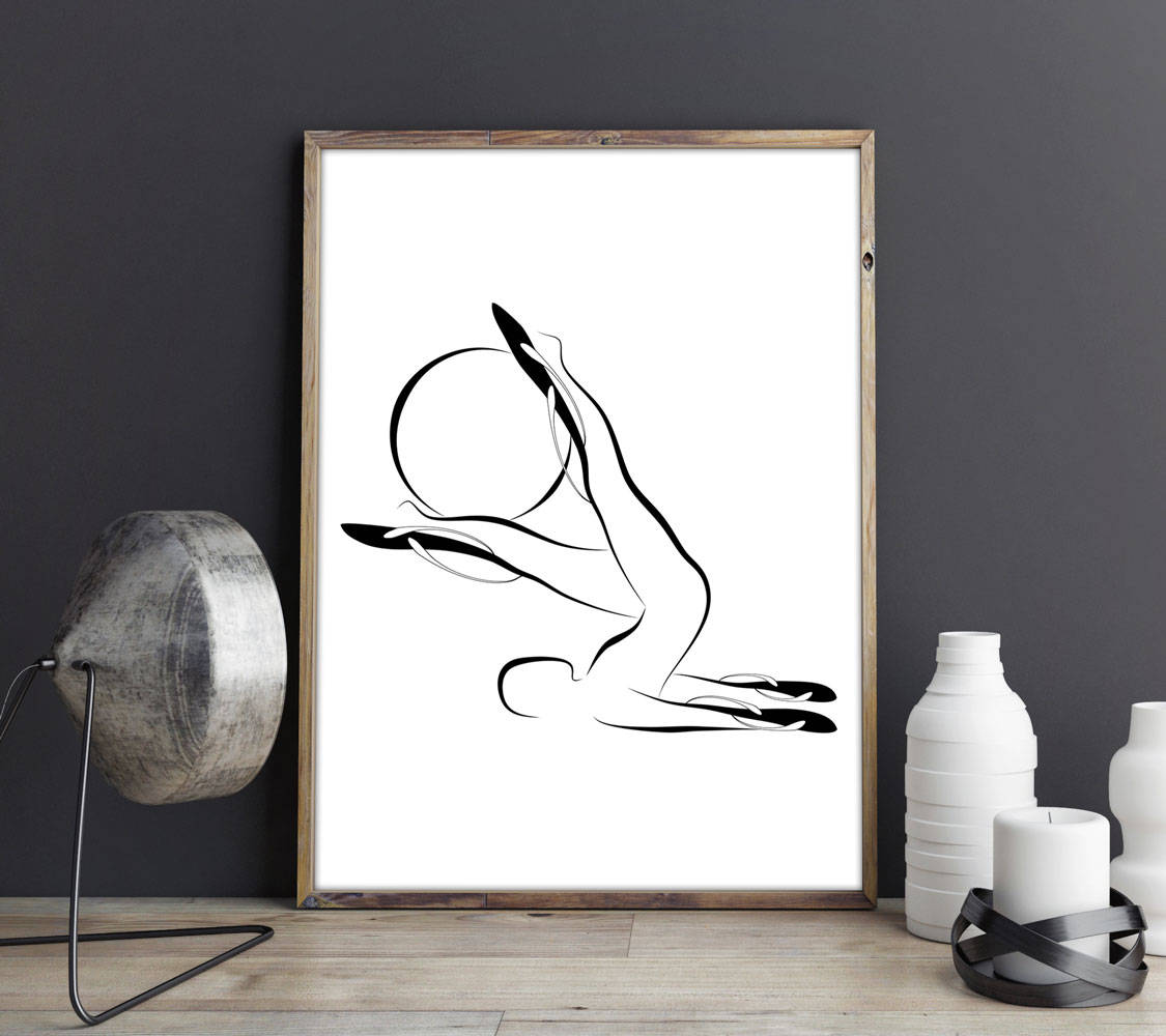 Pilates Poster Pilates Art Print Pilates Studio Decor - Etsy