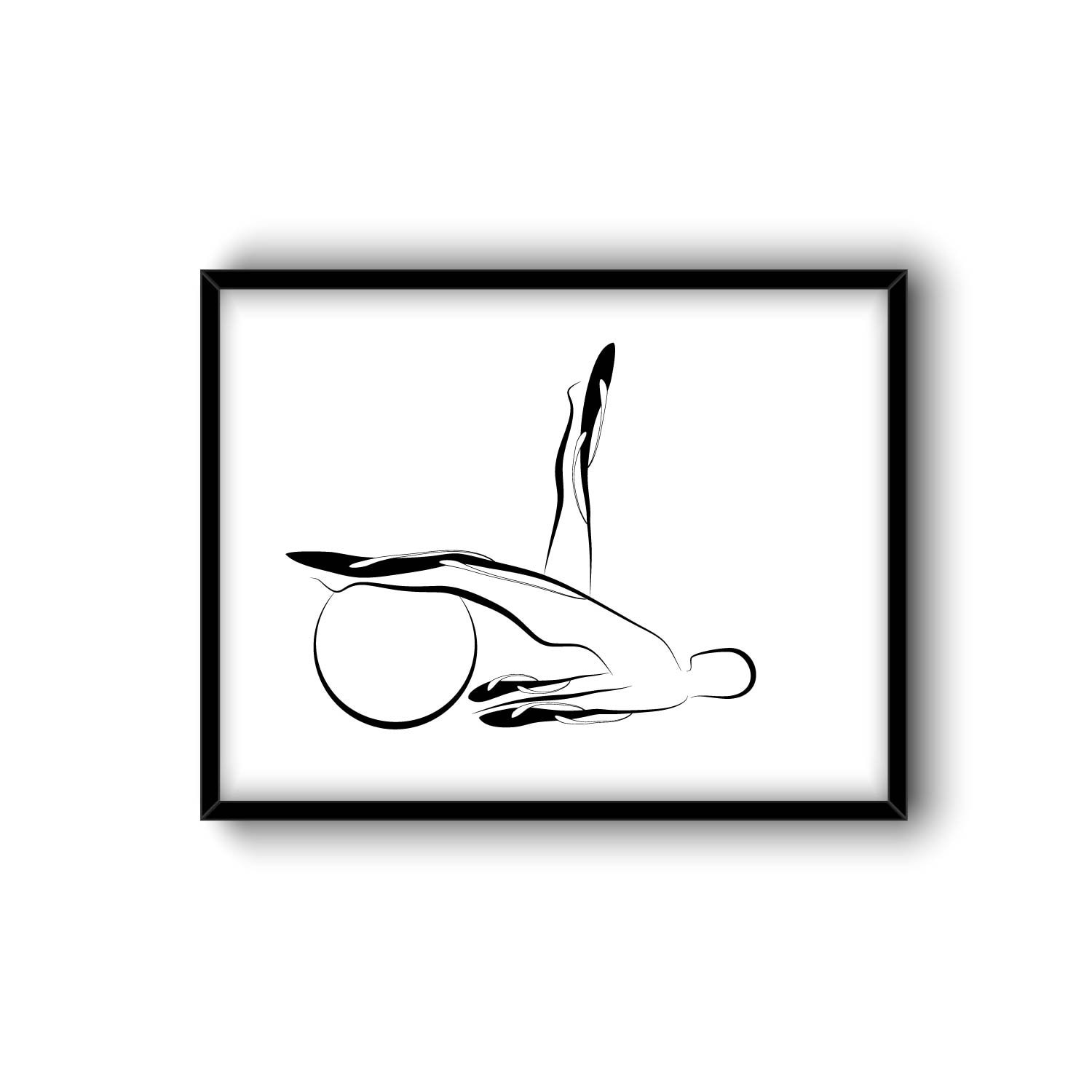 Pilates Poster Pilates Art Print Pilates Studio Decor Pilates Wall ...