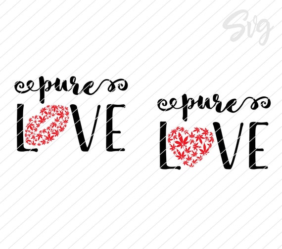Cannabis Heart Svg and Png File Marijuana Heart Svg and Png | Etsy