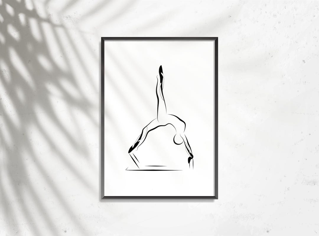 Pilates Poster Pilates Art Print Pilates Studio Decor Pilates Wall ...
