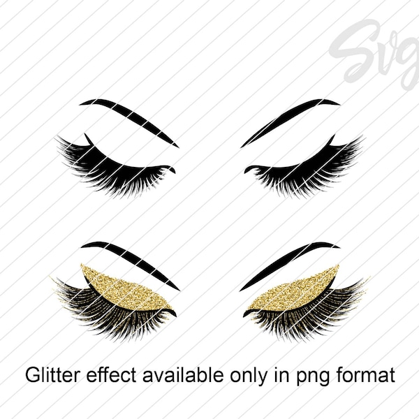 Lashes Svg - Etsy