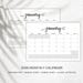 2025 Monthly Calendar , 2025 Calendar Planer , Printable Pdf Calendar ...