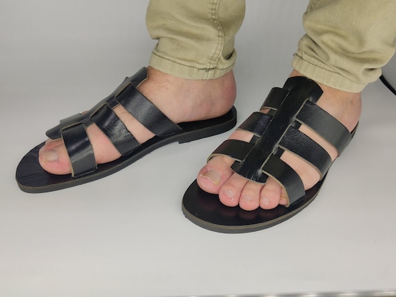 SPARTA Slipper's MEN'S Roman Greek Handmade | Etsy