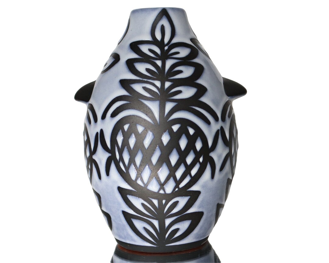 MAREI Ceramic Vase, Penguin Model 4101 in Black and White - Etsy