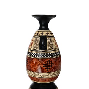 Museum Replica, Hand Painted - Faux Artifact Amphora Vase - Etsy