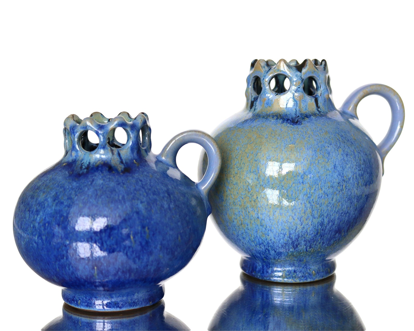 CERAMANO Royal Vase in Blue Form 252 - Etsy