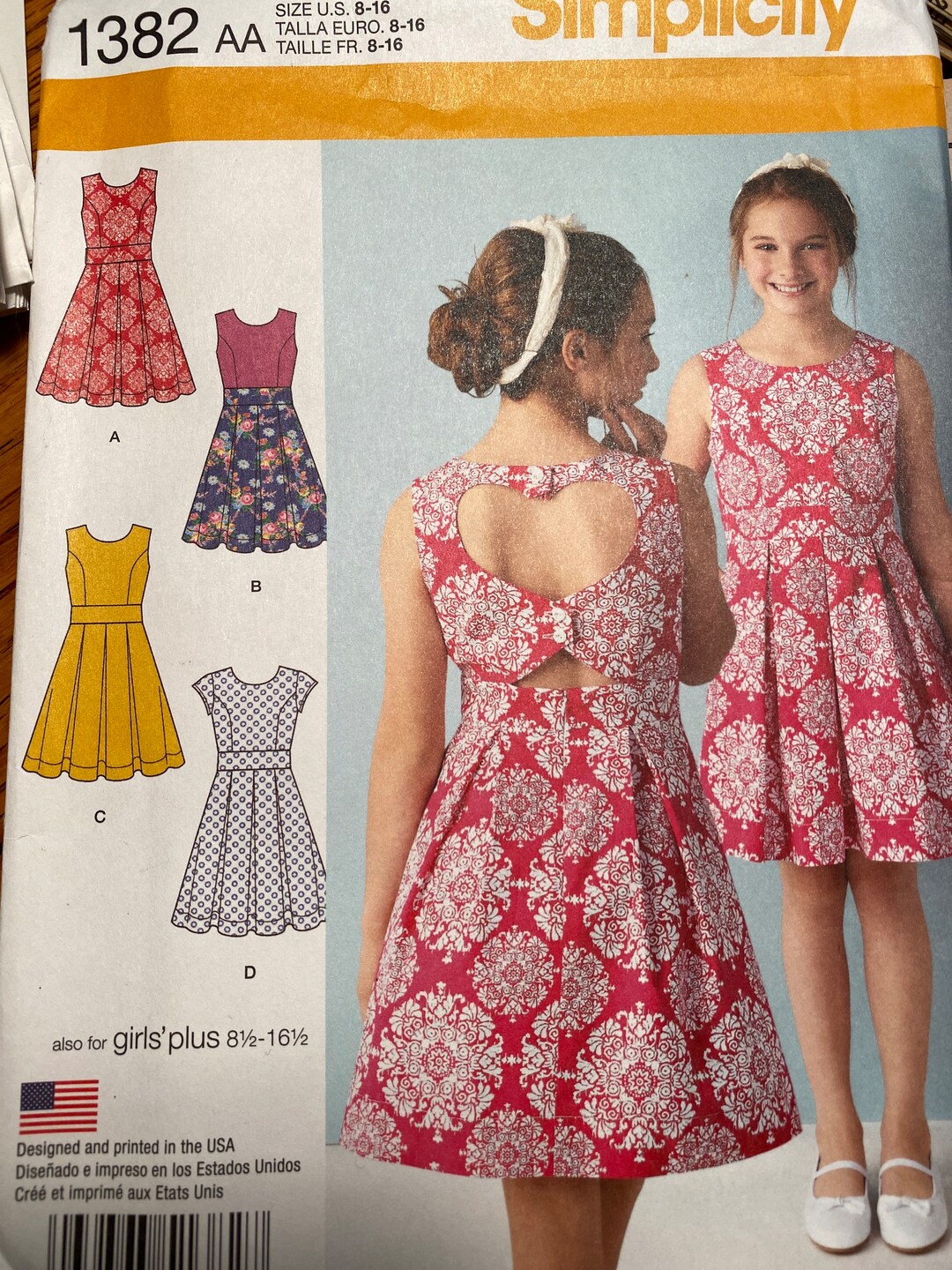 Simplicity 1382 Size 8-16 - Etsy