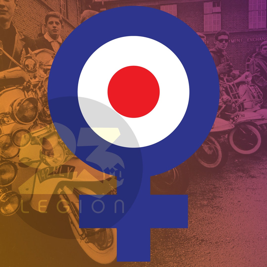 Mod Girl - Vinyl Decal - Etsy