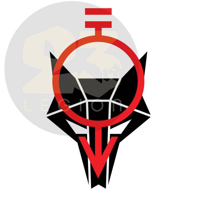 Red/Mars Red Rising inspired vinyl decal Golden Son | Etsy