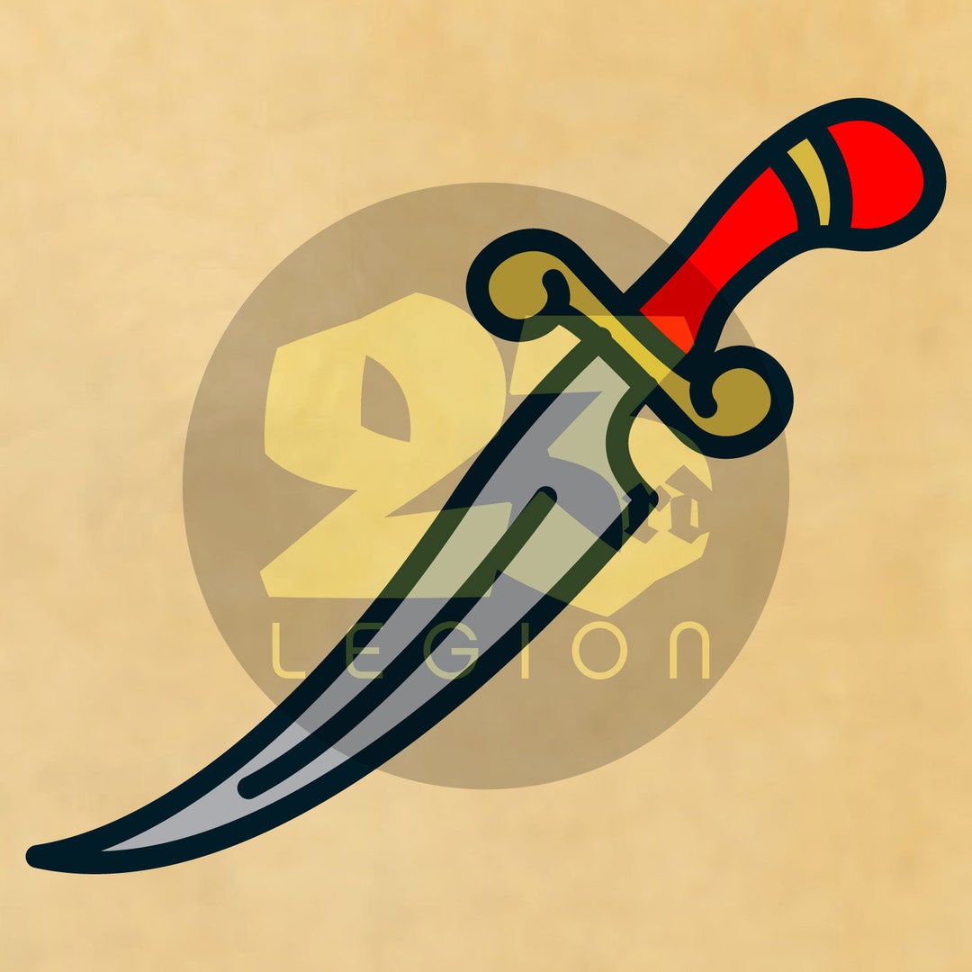 Dagger - Old School Traditional Tattoo Styled Vinyl Decal - Etsy