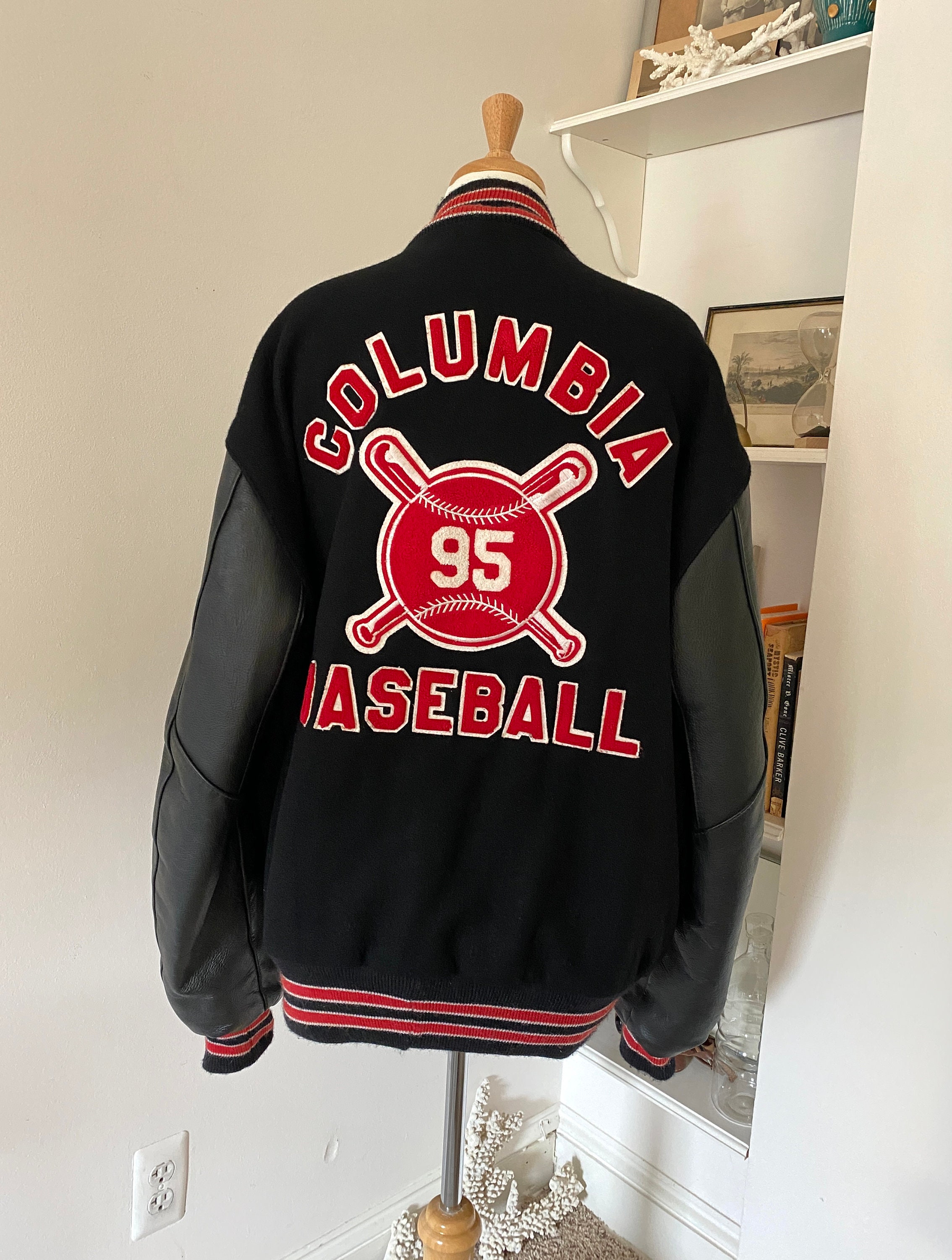 Vintage Columbia University Varsity Baseball Jacket Size XL, 90s ...
