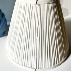 Vintage 80s Blue Shell Lamp, Beach House Pottery Lamp, Ceramic Table ...