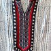 Vintage Indian Cotton Batik Print Dress Size Med, Biba Blue Caftan ...