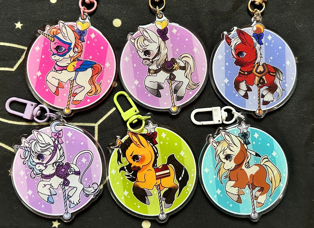 Furry: Nostalgia Horse Carousel Charms - Etsy