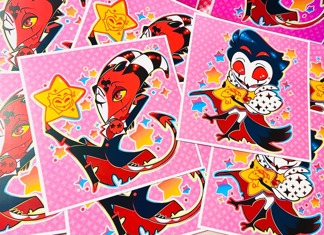 Helluva Boss: Stolitz Star-crossed Print Set - Etsy