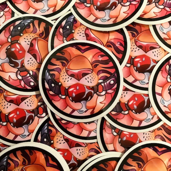 Furry Sticker - Etsy