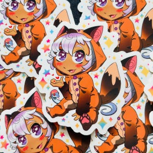 The Arcana Game: Pajama Party Sticker Set - Etsy