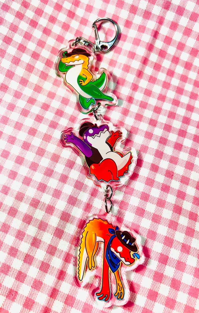 TADC: Gummigoo and Gummi Crew XL Keychain - Etsy