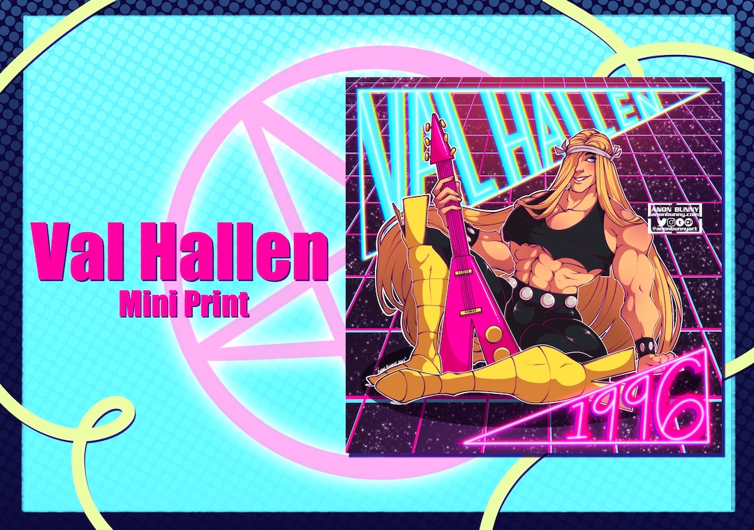 Justice Friends: Val Hallen Album Print - Etsy