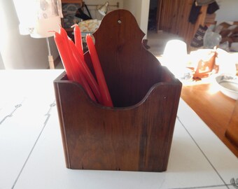 Wooden Candle Box | Etsy