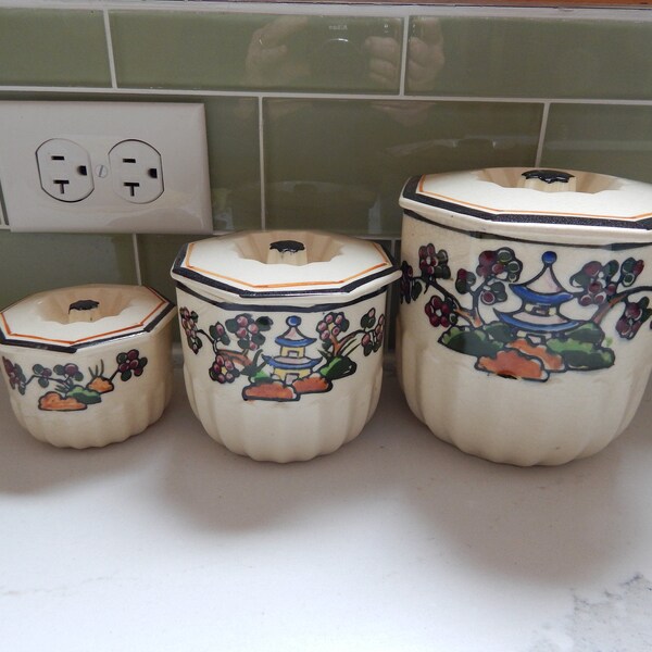 Kitchen Canister Set - Etsy