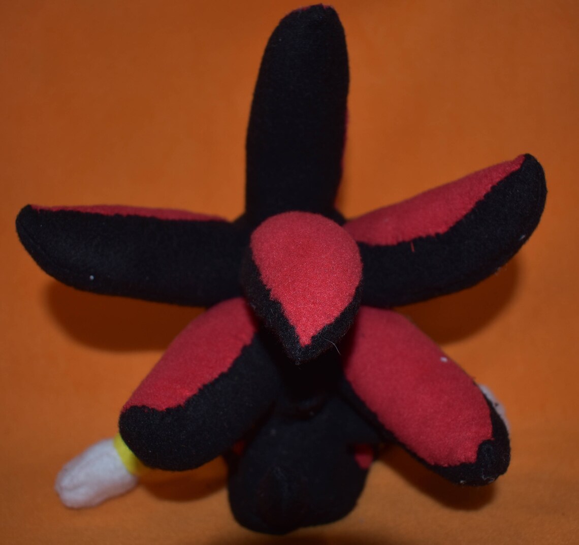 Shadow the Hedgehog handmade plush | Etsy