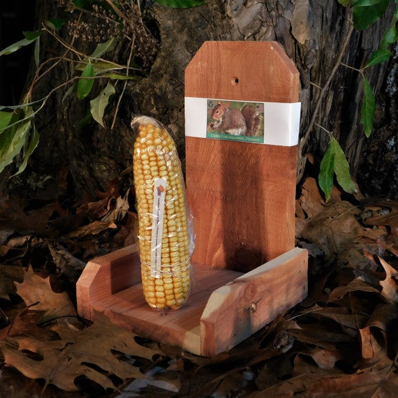 Corn Cob Squirrel Feeder | Etsy