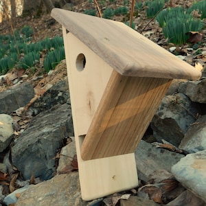 Triangle Wedge Birdhouse - Etsy