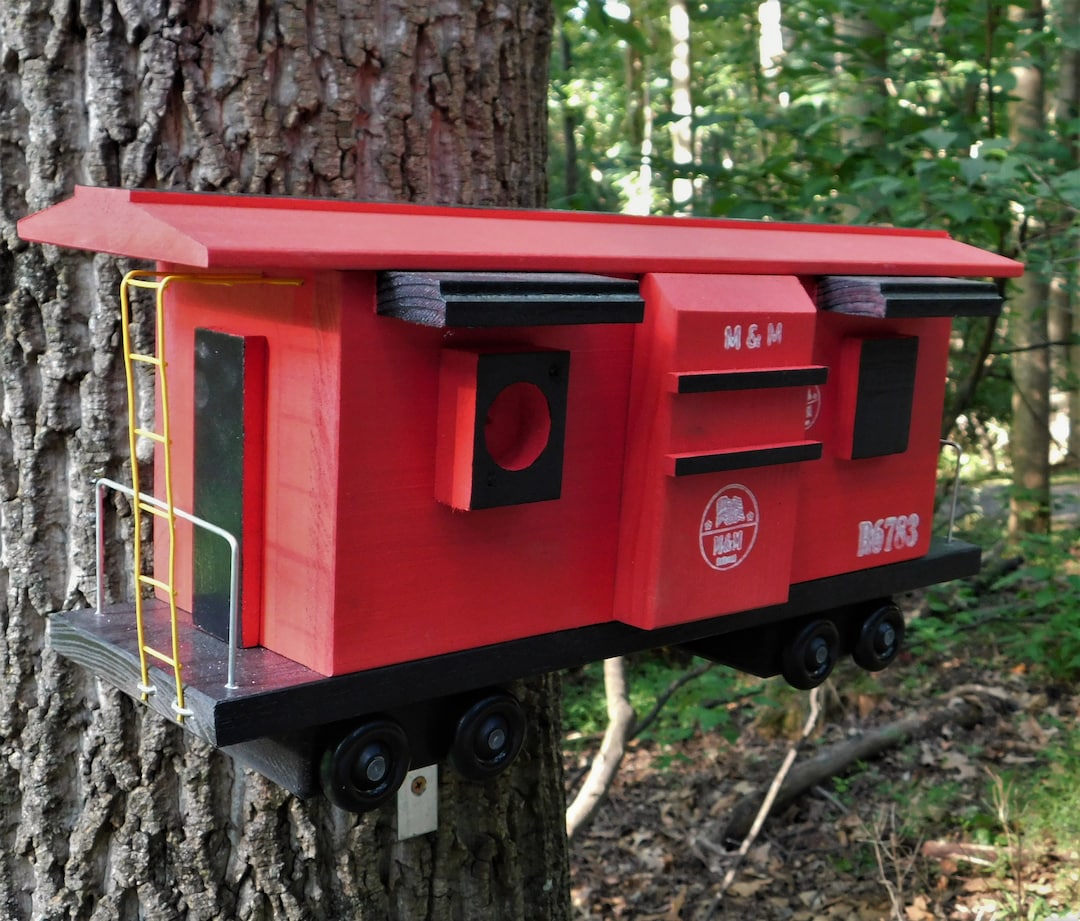 M&M Geo-cashing Caboose Box - Etsy