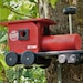 Railroad Locomotive Bird House - Etsy