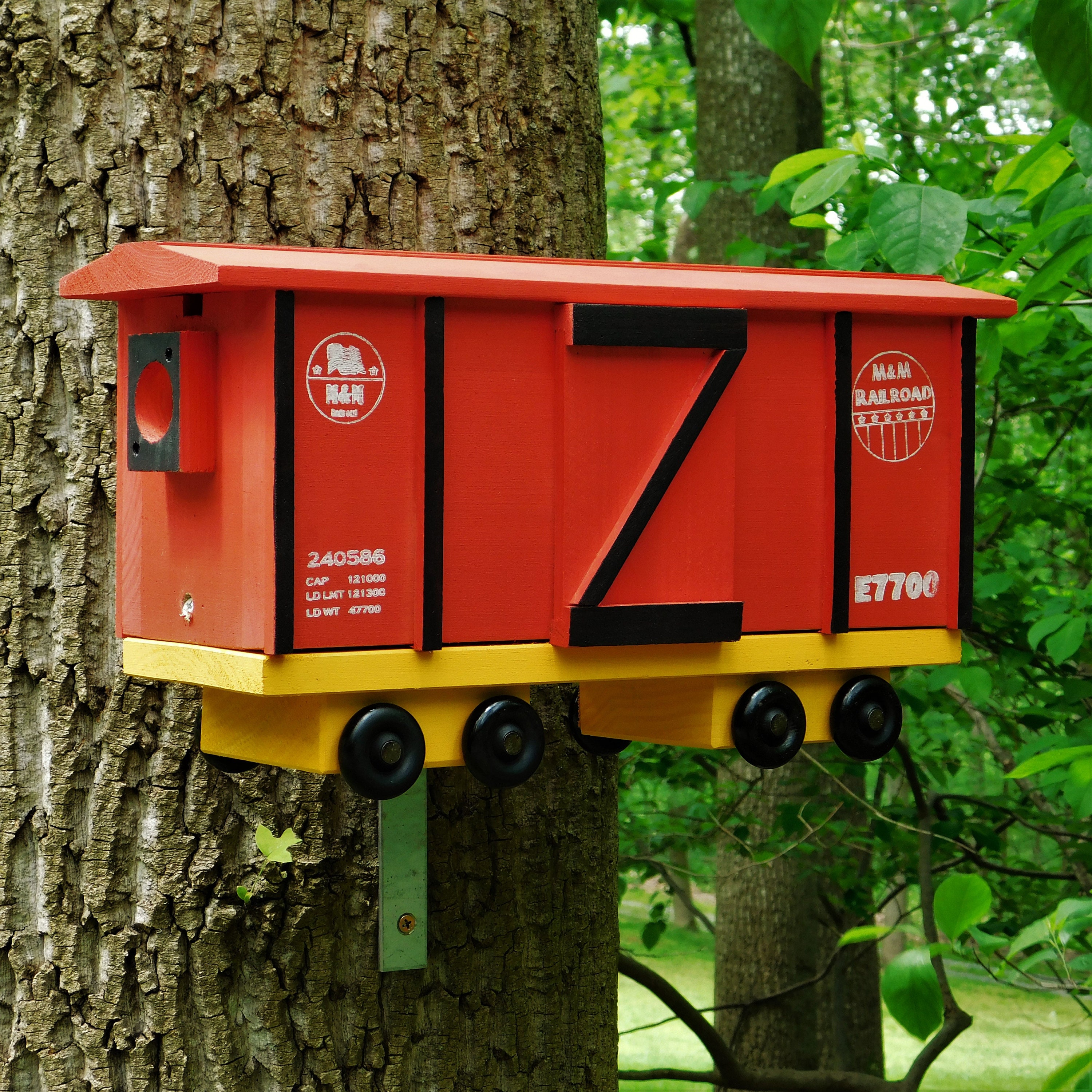 Railroad Boxcar Birdhouse - Etsy