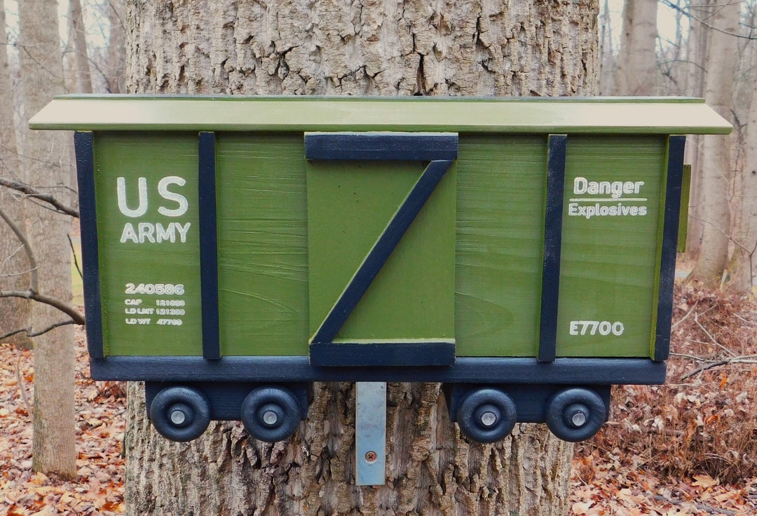 US Army Boxcar - Etsy