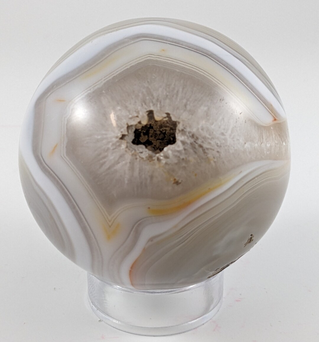 Banded Agate Sphere, Polished Banded Agate Sphere, Banded Agate Crystal ...