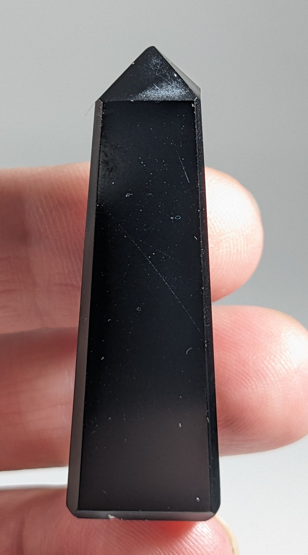 Obsidian Tower, Polished Obsidian Tower, Obsidian, Crystal Towers ...