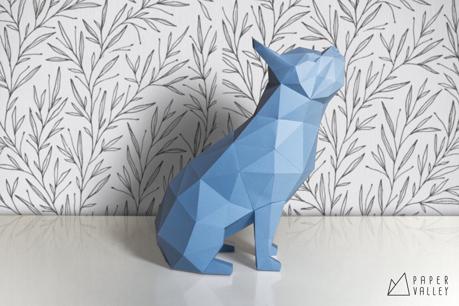 French Bulldog Papercraft Paper Bulldog DIY Paper Dog Home - Etsy