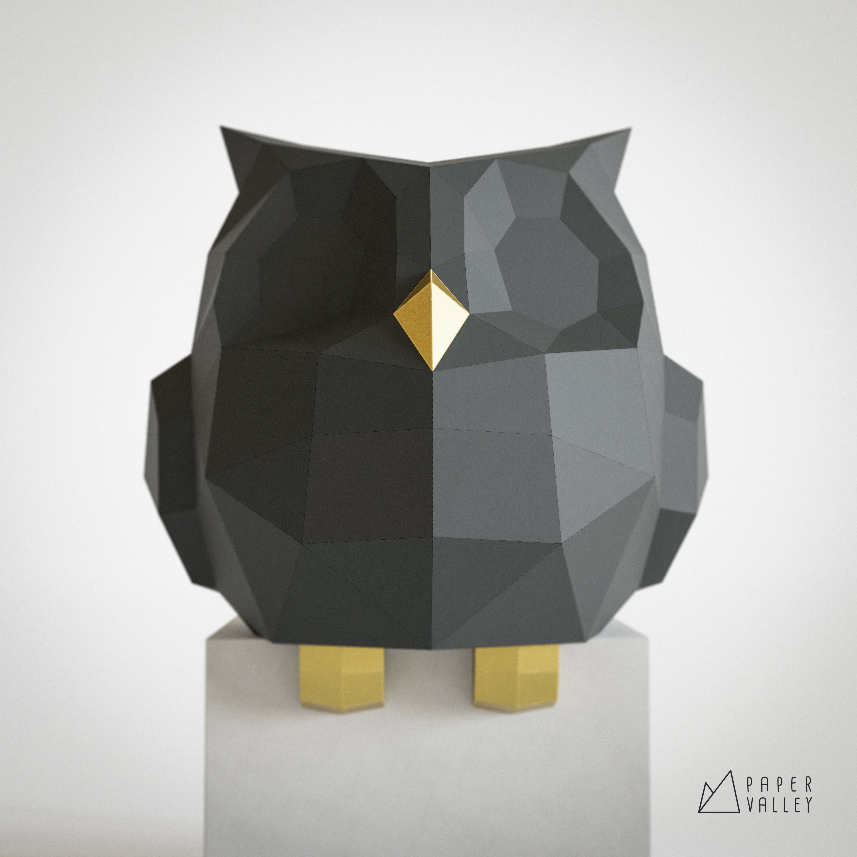 3d Paper Owl Cut Out Templates