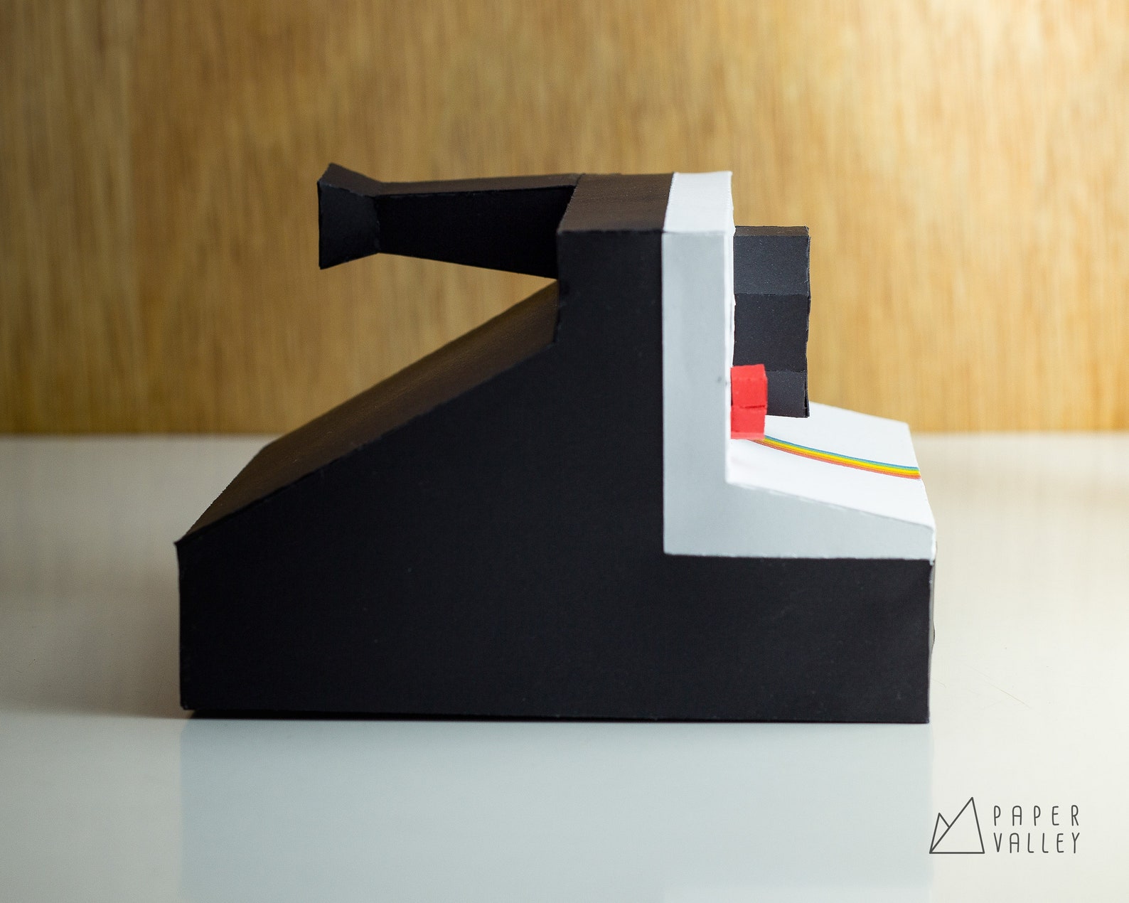 Polaroid Papercraft DIY, Printable Template PDF, Vintage Camera Decor ...