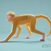 Monkey Papercraft, DIY Home Decor, Paper Animal Sculpture, Handmade ...