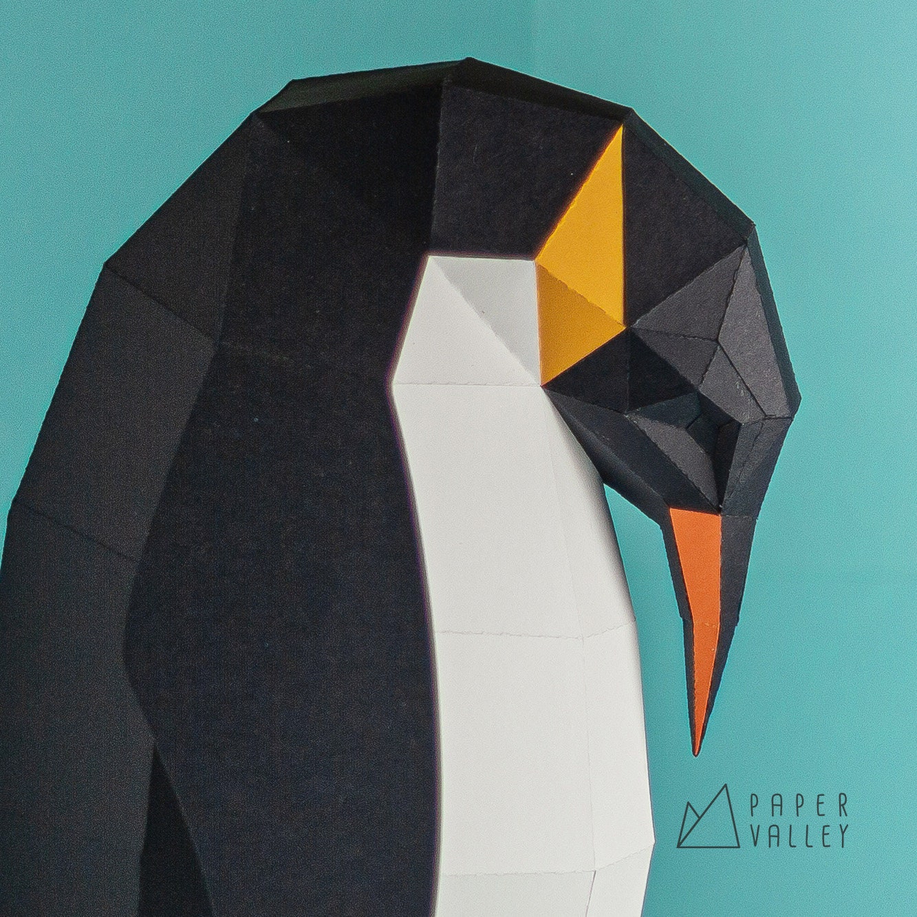 Penguins Papercraft Momma & Baby DIY Home Decor Paper - Etsy