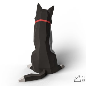 Border Collie Papercraft, DIY Home Decor, Paper Animal Sculpture ...