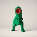 T-rex Papercraft DIY Home Decor Dinosaur Paper Animal - Etsy