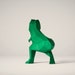 T-rex Papercraft DIY Home Decor Dinosaur Paper Animal - Etsy